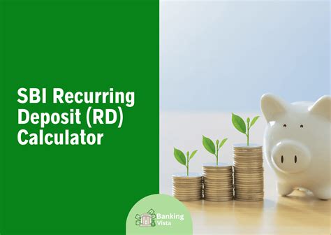 Sbi Recurring Deposit Rd Calculator Banking Vista