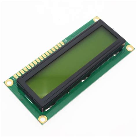 【yiyangmaoyi111】1pcs 1602 Module Green Screen 16x2 Character Lcd