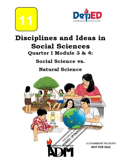 Disciplines And Ideas In Social Sciences Quarter I Module 3 And 4