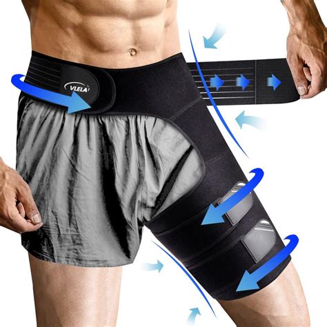 Hip Brace For Sciatica Pain Relief Devices Thigh Compression Wrap With