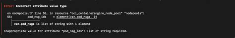 Passing A List Of Subnet Ids To Oke Module Fails · Issue 682