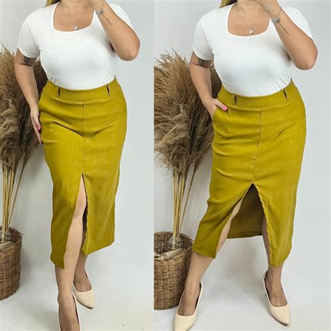 Raileystore Plus Size Highwaist Long Skirt For Women Up T0 46