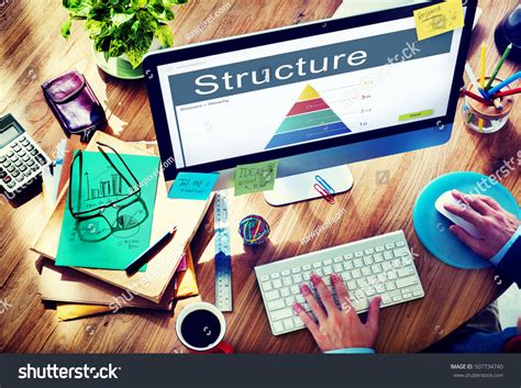 Hierarchy Organization Structure Position Chart Concept Stock Photo 507734740 Shutterstock