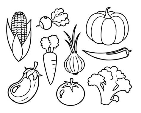 Healthy Eating Coloring Pages Printables 塗り絵 塗り絵 無料 ぬり絵