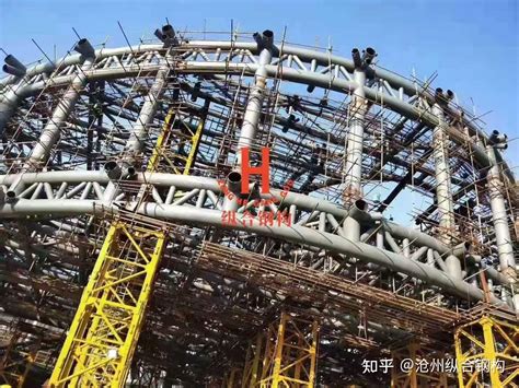 沧州纵合钢构管桁架加工基地 知乎