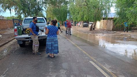 Postales de la inundación calles anegadas autoevacuados y daños en