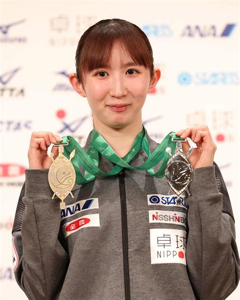 【世界卓球】自己採点は？張本智和、早田ひな、木原美悠、長崎美柚が世界選手権を振り返る 卓球写真ニュース 日刊スポーツ