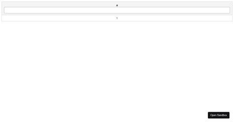 Primereact Test Codesandbox