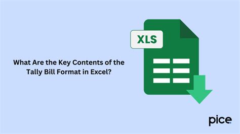 tally invoice format in excel pice