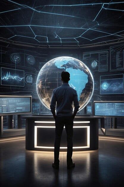 Premium Ai Image Photo Cybersecurity Computer Hacker With Hoodie And