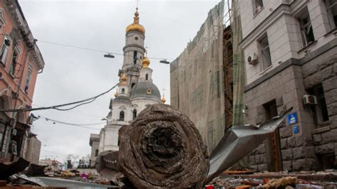 Руски удар разруши сгради на Педагогическия университет в Харков Новини от информационна
