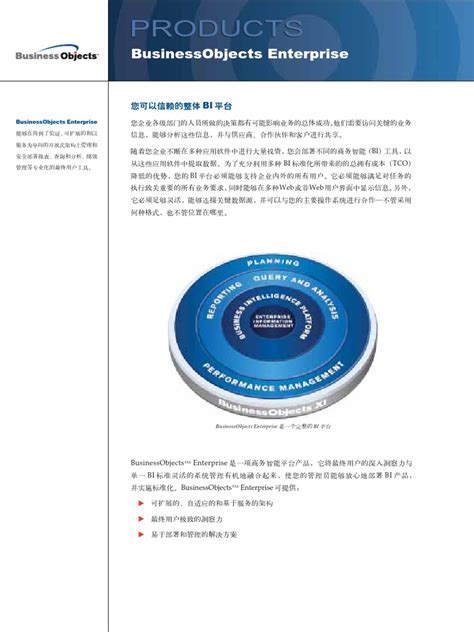 Sap Businessobjects智能平台 Pdf
