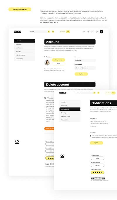 Ui Settings Interface Designs Themes Templates And Downloadable
