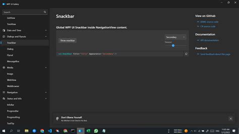 Add SnackBar And Multi Tools To Desktop Version Issue Bdlukaa Fluent Ui GitHub