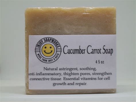 Cucumber Carrot Soap Injoy Soapworks