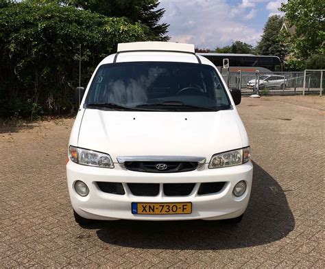 Verkocht! Hyundai H200 buscamper: 123.107km mét airconditioning ...