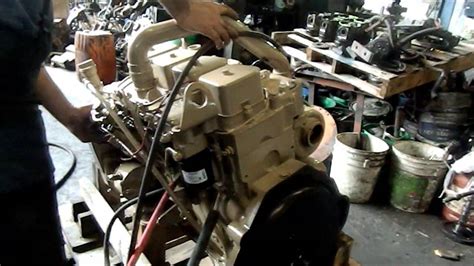 Motor Cummins 4bt 105hp Youtube