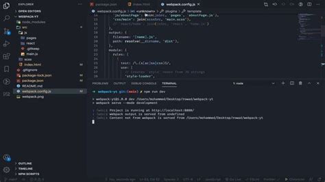 10 webpack dev server serve content and hot reload it смотреть