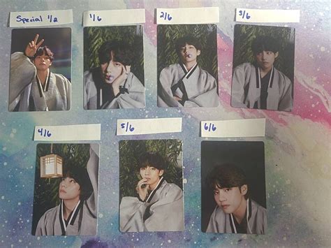 Official 2022 BTS Dalmajung Mini Photo Card Etsy