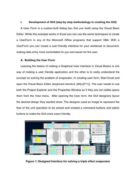 i development of gui step by step methodology in creating the gui pdf