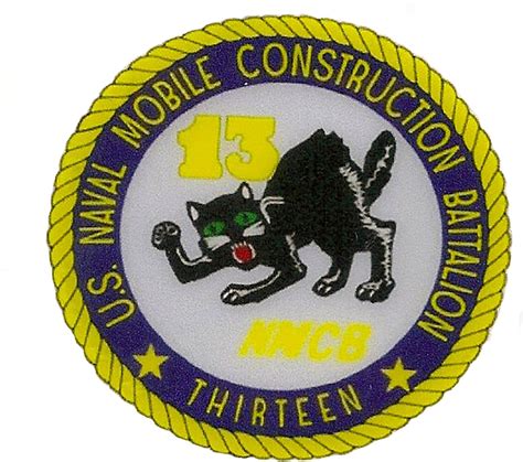 Seabee Seabees Navy Nmcb 13 Car Sticker Car Decal Etsy