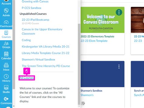 Canvas How To Customize Your Dashboard