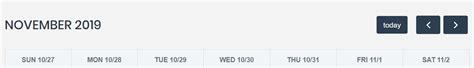 Javascript Full Calendar Customizable Header Stack Overflow