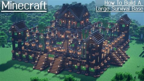 Minecraft How To Build A Large Survival Base In 2025 Minecraft