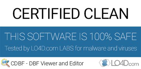 Cdbf Dbf Viewer And Editor Download