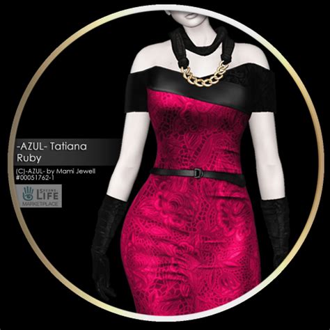 Second Life Marketplace Azul Tatiana Ruby Ltd Mp