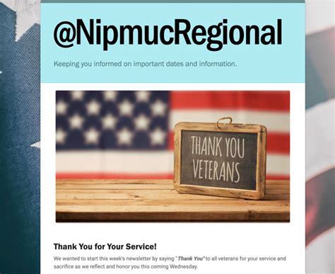 Nipmuc Newsletter Nipmuc Regional High School