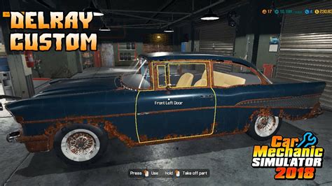 Delray Custom V8 2carb OHV Unlock Upgrade Car Mechanic Simulator