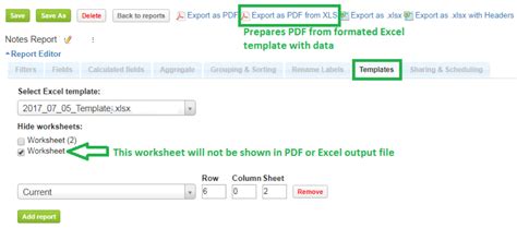 How To Add Our Own Excel Pdf Templates Analytic Reporting Tool