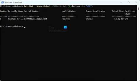 List Hard Drives Using Command Prompt And Powershell