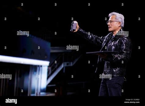 Nvidia Ceo Jensen Huang Gives The First Keynote Speech Of Ces 2025 At