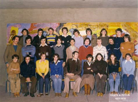 Photo De Classe Terminale C 5 1977 1978 De 1978 Lycée Jean Moulin