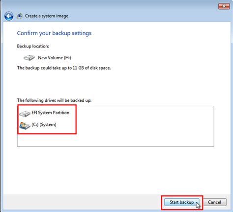 how to create a system image using windows 7 backup and restore