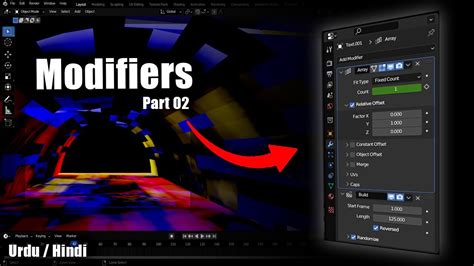Modifiers Part 02 Blender Beginner Tutorial In Urdu Hindi Zuhaib