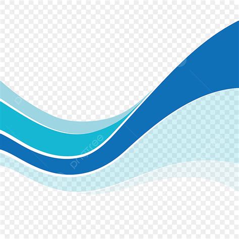 Wave Lines Clipart Transparent Background Wave Vector Abstract