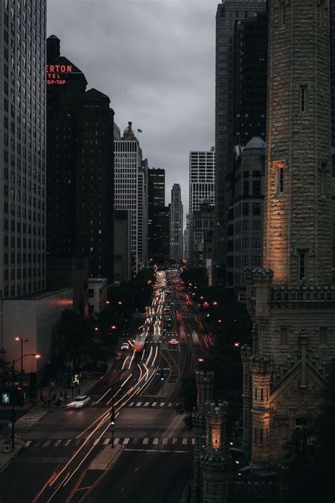 Aesthetic Night City Wallpaper Aesthetic City At Night Wallpapers