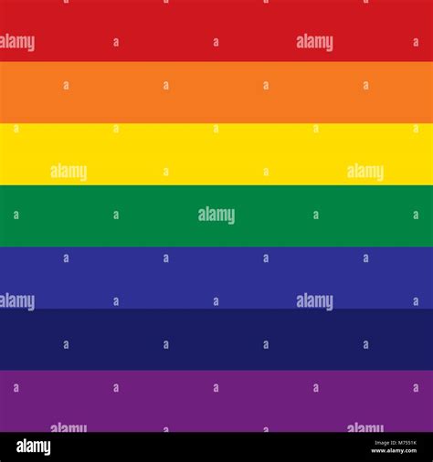 Rainbow Colors Red Orange Yellow Green Blue Indigo Violet Stock