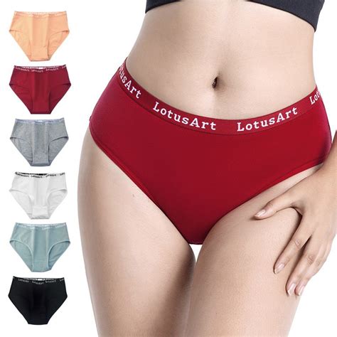 Best Price For 3pcs Cotton Midwaist Briefs Tummy Tuck Panties Bottoms