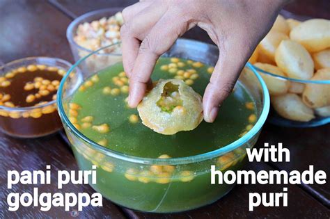 Pani Puri Recipe Homemade Golgappa Or Puchka 5 Tips