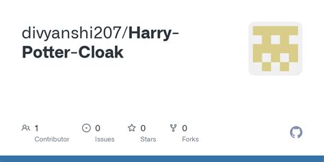 Github Divyanshi Harry Potter Cloak