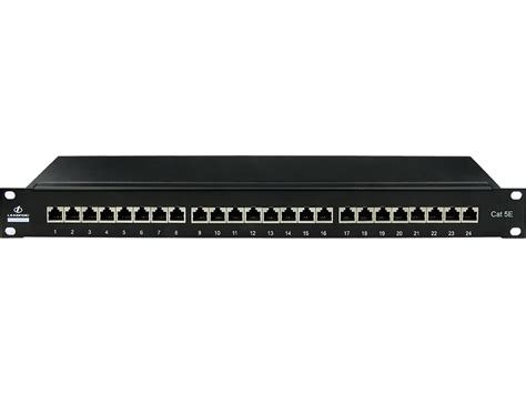 Linkbasic 24 Port Shielded Rack Mount Patch Panel Essential It