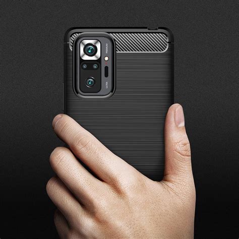 Etui XIAOMI REDMI NOTE Pancerne Carbon Czarne HurtowniaGSM