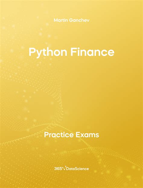 Python Finance Template 365 Data Science