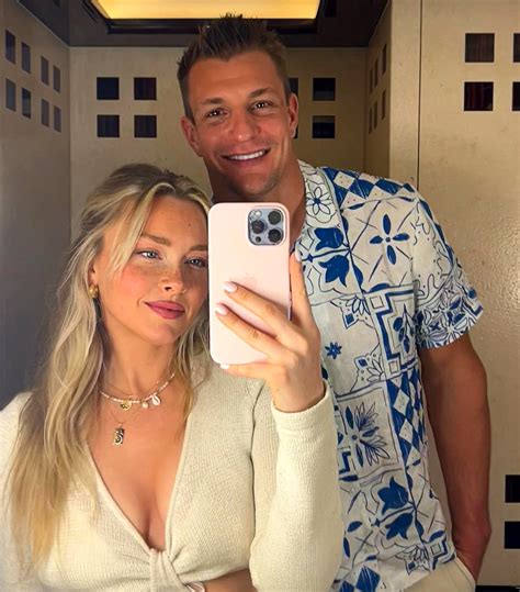 Rob Gronkowski Camille Kosteks Relationship Timeline Photos Us Weekly