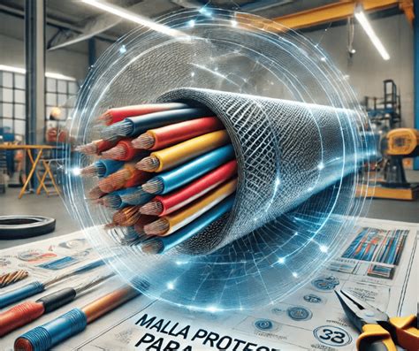 Malla Protectora Para Cables Protección Duradera Y Versátil