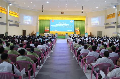 မြန်မာအီလက်ထရောနစ်မဲပေးစက် Mevm အသုံးပြုခြင်းဆိုင်ရာနည်းပြဆရာဖြစ်သင်တန်းဖွင့်ပွဲနှင့် လက်တ